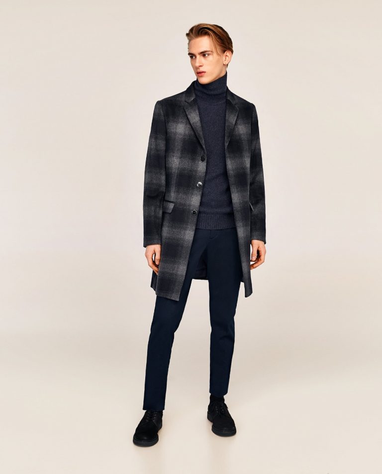 Blue Checked Coat – SUIT ADDICT